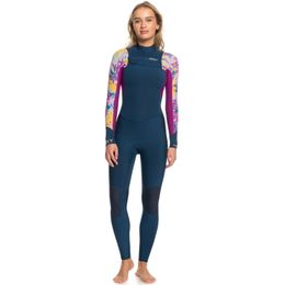 Neoprenanzug Roxy "4/3mm Swell Series" Gr. XS-S/163-168cm & 47-57kg, bunt (anthracite hot tropics swim a) Damen Sportanzüge Bekleidung