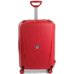 Hartschalen-Trolley Roncato "Light, 68 cm" Gr. B/H/T: 68 cm x 48 cm x 27 cm 80 l, rot Koffer Hartschalenkoffer Reisegepäck Aufgabegepäck groß Hartschalen-Koffer TSA Schloss