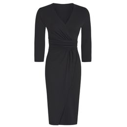 HotSquash Kleid Damen Gr&ouml;&szlig;e 44 schwarz Winterkleid