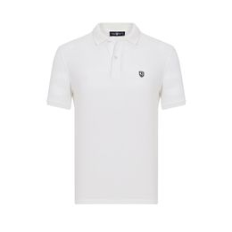 Jimmy Sanders Poloshirt Herren Gr&ouml;&szlig;e L wei&szlig;