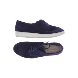 Clarks Damen Halbschuh, marineblau, Gr. 36