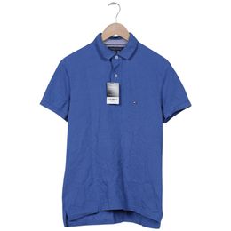 Tommy Hilfiger Herren Poloshirt, blau, Gr. 48