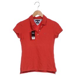 Tommy Hilfiger Damen Poloshirt, orange, Gr. 36