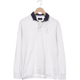 Hackett London Herren Poloshirt, weiß, Gr. 48