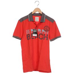 Tom Tailor Herren Poloshirt, orange, Gr. 48