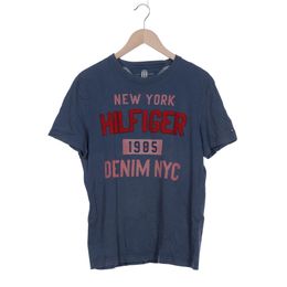 Tommy Hilfiger Damen T-Shirt, blau, Gr. 38