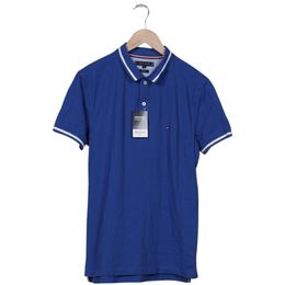 Tommy Hilfiger Herren Poloshirt, blau, Gr. 48