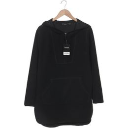 Ulla Popken Damen Kapuzenpullover, schwarz, Gr. 42