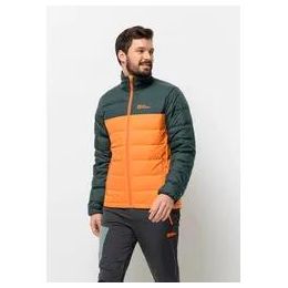 Daunenjacke Jack Wolfskin "ATHER DOWN JKT M" Gr. XL (54/56), orange (dragon, fire) Herren Jacken