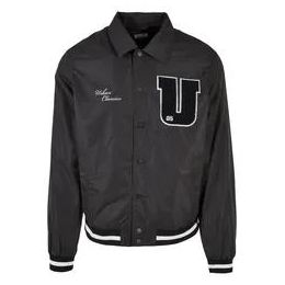 Collegejacke Urban Classics "Urban Classics Herren Sports College Jacket" Gr. 3XL, schwarz Herren Jacken