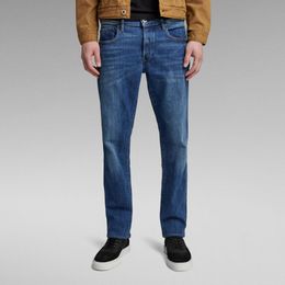 G-Star Raw 3301 Straight Jeans - Mittelblau - Herren