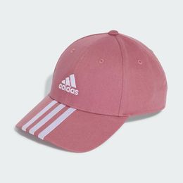 Adidas Baseball 3-Streifen Cotton Twill Baseball Kappe