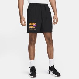 Nike Form ungefütterte Dri-FIT-Fitnessshorts für Herren (ca. 18 cm) - Schwarz