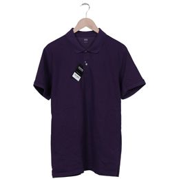 Uniqlo Herren Poloshirt, flieder, Gr. 54