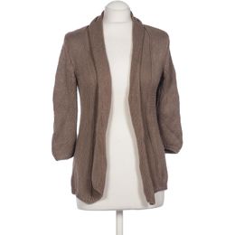 Peter Hahn Damen Strickjacke, braun, Gr. 36