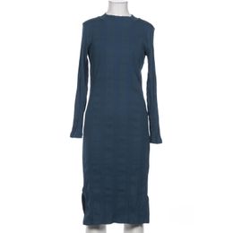 hessnatur Damen Kleid, blau, Gr. 36