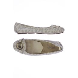 Michael Michael Kors Damen Ballerinas, beige, Gr. 35