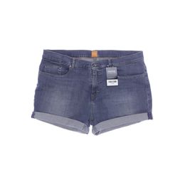 BOSS Orange Damen Shorts, blau, Gr. 26