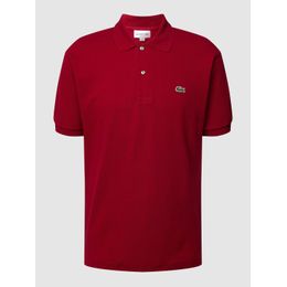 Lacoste Poloshirt mit Label-Stitching