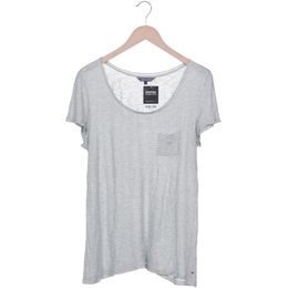 Tommy Hilfiger Damen T-Shirt, grau, Gr. 42