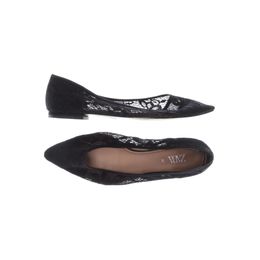 Zara Damen Ballerinas, schwarz, Gr. 37