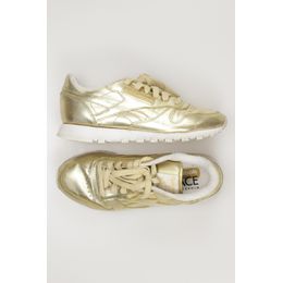 Reebok CLASSIC Damen Sneakers, gold, Gr. 35.5