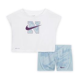 Nike Dri-FIT Prep in Your Step Tempo Set für Babys (12–24 M) - Blau