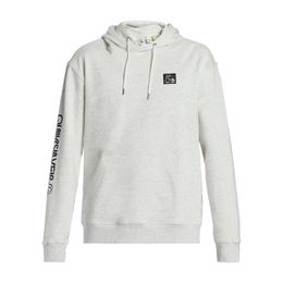 Quiksilver Kapuzensweatshirt &raquo;The Original&laquo; White Marble Heather L L Material: Baumwollstoff [390 g/m2]