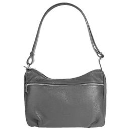 Samantha Look Shopper echt Leder, Made in Italy schwarz