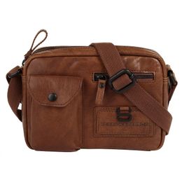 SPIKES & SPARROW SPIKES & SPARROW Umhängetasche »CROSS BODY« echt Leder cognac