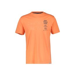 Lerros T-Shirt »Herren T-Shirt mit Brust-Print« MELLOW PEACH 6XL 6XL Rundhalsausschnitt