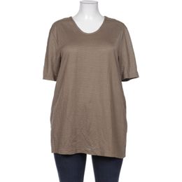 Ulla Popken Damen T-Shirt, beige, Gr. 42