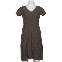 hessnatur Damen Kleid, braun, Gr. 34