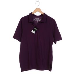 Ulla Popken Damen Poloshirt, flieder, Gr. 42