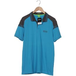 BOSS Green Herren Poloshirt, blau, Gr. 54