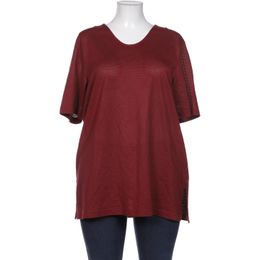 Ulla Popken Damen T-Shirt, bordeaux, Gr. 42