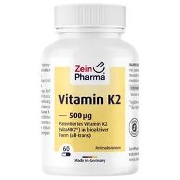 Vitamin K2 500 Mcg ZeinPharma 60 St