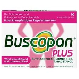 Buscopan PLUS bei Regelschmerzen 10 St