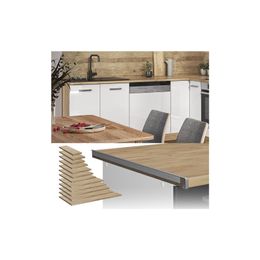 VICCO K&uuml;chenarbeitsplatte R-Line Eiche 50 cm