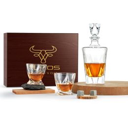 Echos Whiskyset Geschenkset Whiskygl&auml;ser 7-Teiliges Whiskeyset