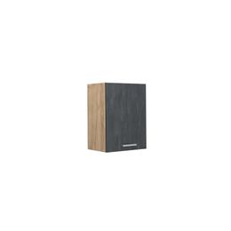 VICCO H&auml;ngeschrank R-Line Schwarz Beton Eiche 45 cm