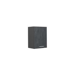 VICCO H&auml;ngeschrank R-Line Schwarz Beton Anthrazit 45 cm