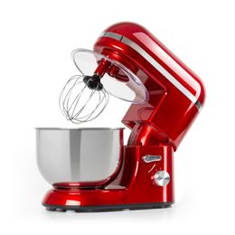 Klarstein Bella Elegance K&uuml;chenmaschine 1800 W 2,7 PS 5,2 Ltr Edelstahl BPA-frei