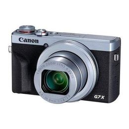 Canon PowerShot G7 X MKIII Kompaktkamera (20,1 MP, 4,2x opt. Zoom, Bluetooth, WLAN (Wi-Fi), silberfarben