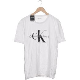 Calvin Klein Herren T-Shirt, weiß, Gr. 54