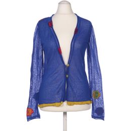 IVKO Damen Strickjacke, blau, Gr. 36