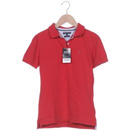 Tommy Hilfiger Damen Poloshirt, rot, Gr. 36