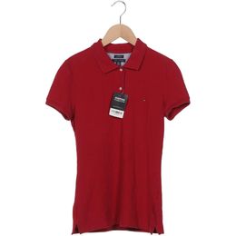 Tommy Hilfiger Damen Poloshirt, rot, Gr. 36