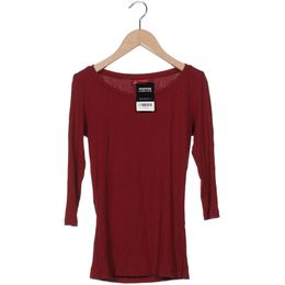 Hugo by Hugo Boss Damen Langarmshirt, bordeaux, Gr. 34