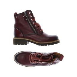 Pikolinos Damen Stiefelette, bordeaux, Gr. 36